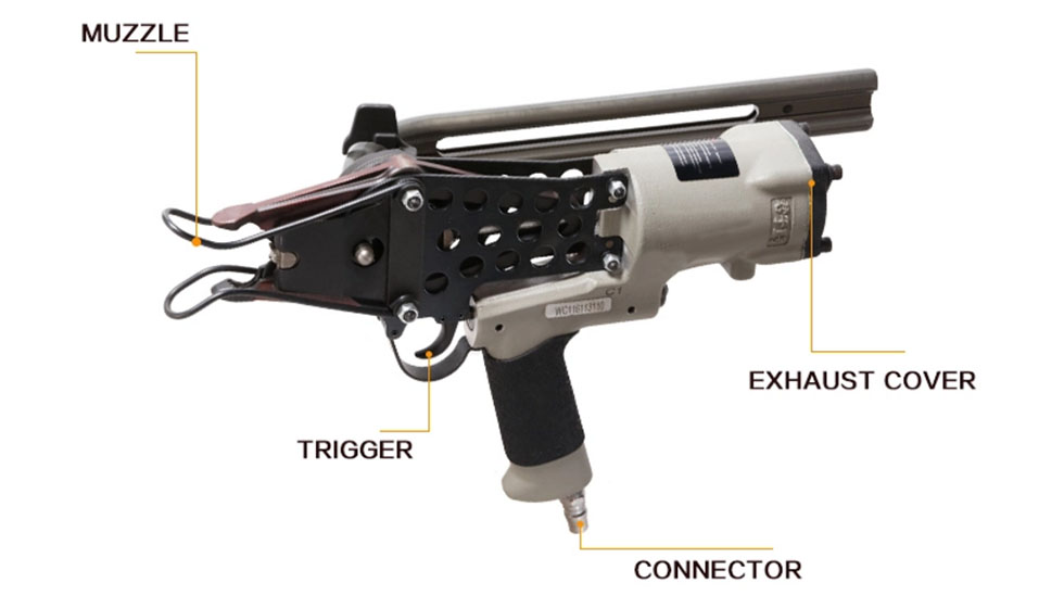Pneumatic Hog Ring Gun C1 - KYA TOOLS